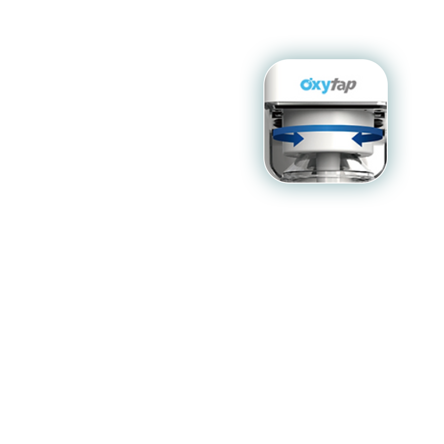 OXYTAP – The World's First Oxygen Supplement Infuser
